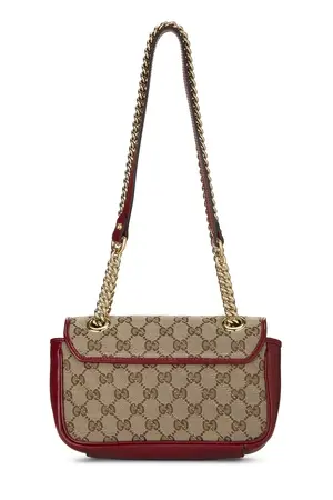 Gucci Gg Canvas Marmont Shoulder Bag