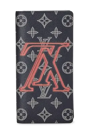 LOUIS VUITTON Monogram Upside Down Brazza Continental Wallet