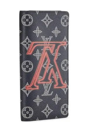 LOUIS VUITTON Monogram Upside Down Brazza Continental Wallet