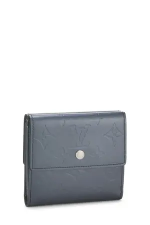 LOUIS VUITTON Vernis Mat Elise Wallet