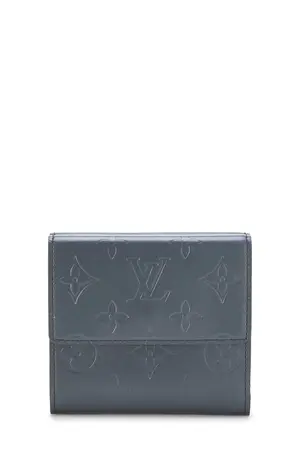 LOUIS VUITTON Vernis Mat Elise Wallet