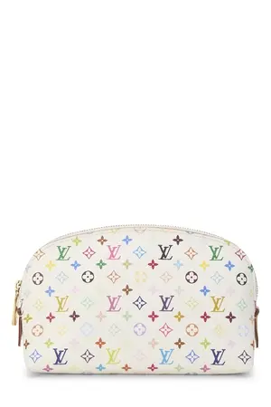 LOUIS VUITTON Takashi Murakami Monogram Multicolore Pochette Cosmetique