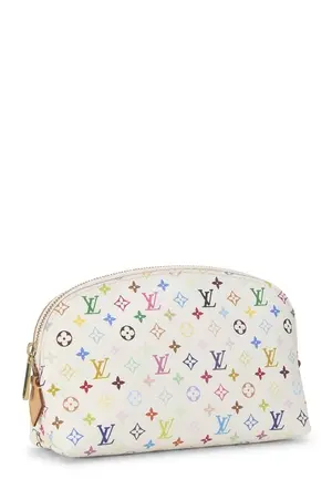 LOUIS VUITTON Takashi Murakami Monogram Multicolore Pochette Cosmetique