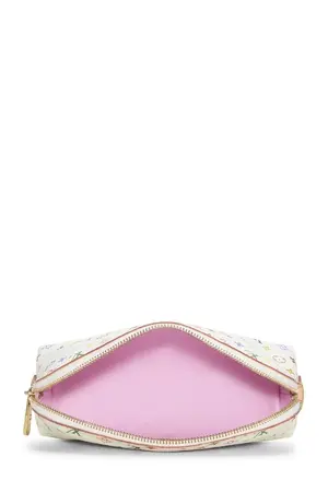 LOUIS VUITTON Takashi Murakami Monogram Multicolore Pochette Cosmetique