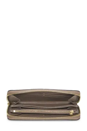 LOUIS VUITTON Havane Monogram Empreinte Zippy Wallet