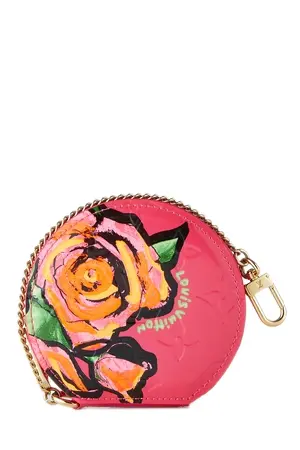 LOUIS VUITTON Stephen Sprouse X Monogram Vernis Roses Chapeau
