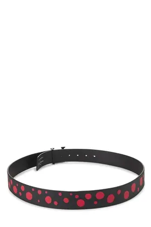 LOUIS VUITTON Yayoi Kusama Taurillon Leather Belt