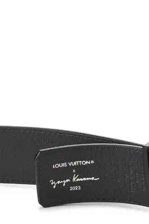 LOUIS VUITTON Yayoi Kusama Taurillon Leather Belt