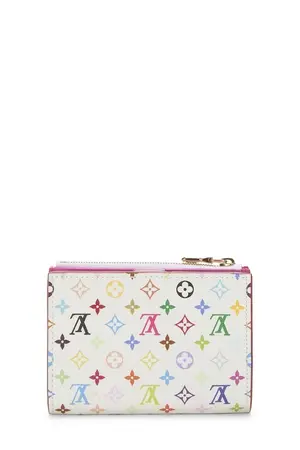 LOUIS VUITTON Takashi Murakami X Monogram Multicolore Lisa Wallet