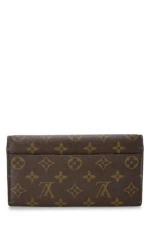 LOUIS VUITTON Monogram Flower Lock Wallet
