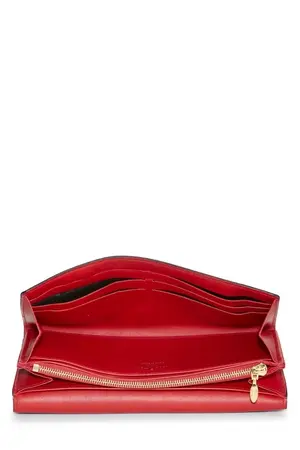 LOUIS VUITTON Monogram Flower Lock Wallet