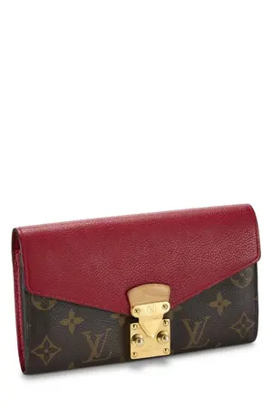 LOUIS VUITTON Monogram Canvas Pallas Wallet