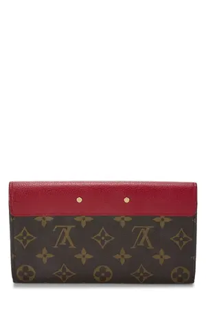 LOUIS VUITTON Monogram Canvas Pallas Wallet