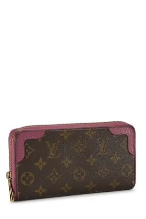 LOUIS VUITTON Monogram Canvas Retiro Zippy Continental Wallet