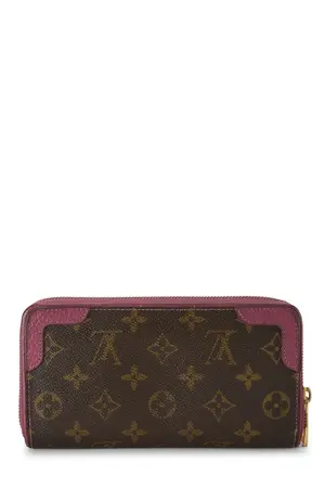 LOUIS VUITTON Monogram Canvas Retiro Zippy Continental Wallet