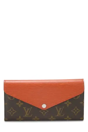 LOUIS VUITTON Epi & Monogram Canvas Marie-lou Long Wallet