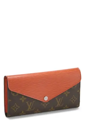 LOUIS VUITTON Epi & Monogram Canvas Marie-lou Long Wallet