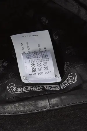 Chrome Hearts Suede Bucket Hat