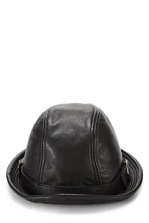 Chrome Hearts Leather Fedora
