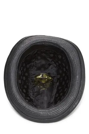Chrome Hearts Leather Fedora