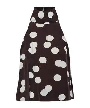 IRO PARIS Sleeveless Top - Brown