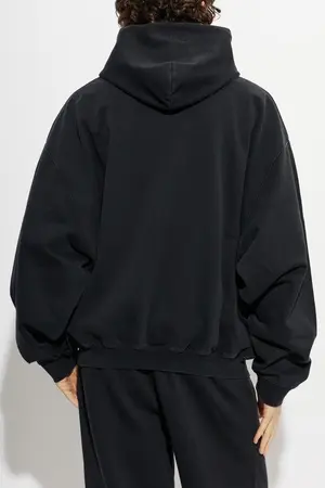 Vetements Long-sleeved Zip-up Hoodie