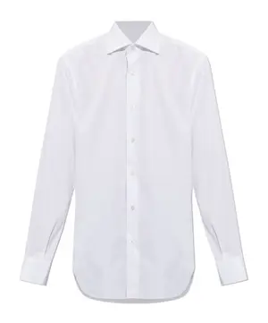 Brioni Long-sleeved Shirt - White