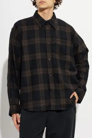Vetements Long-sleeved Plaid Shirt