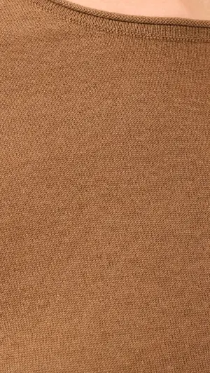 Co Rolled Cashmere Pullover