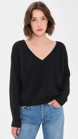 American Vintage Damsville V-neck Sweater