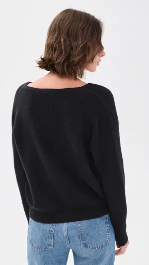 American Vintage Damsville V-neck Sweater
