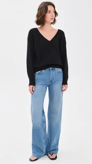 American Vintage Damsville V-neck Sweater