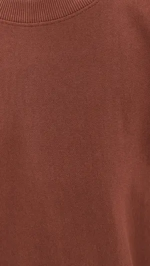 Tibi Lightweight Crew Neck Sweatshirt