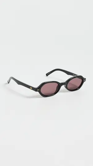 Le Specs Foundry Oval Sunglasses