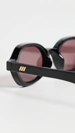Le Specs Foundry Oval Sunglasses