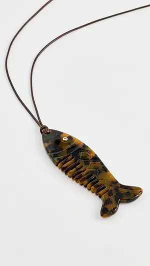 Éliou Trout Comb Necklace