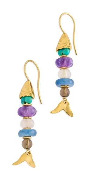 Chan Luu Mini Orris Earrings