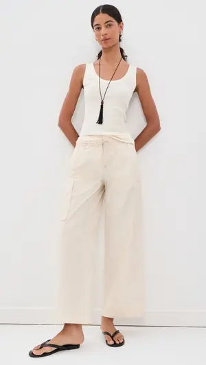 3.1 Phillip Lim Double Waistband Poplin Pants