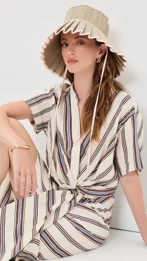 Lorna Murray Whitehaven Capri Packable Straw Hat
