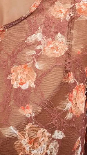 MADELYNNE Maple Thong Bodysuit