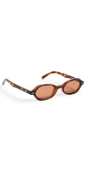 Le Specs Foundry Oval Sunglasses