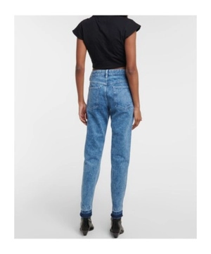 Isabel Marant Étoile Zineae Cropped Cotton Jersey Top - Black