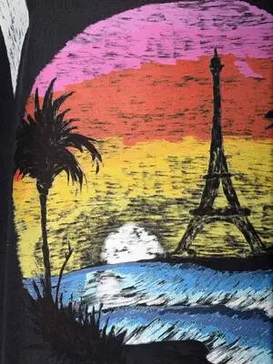 Balenciaga Tropical Printed T-shirt