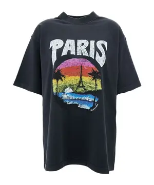 Balenciaga Tropical Printed T-shirt