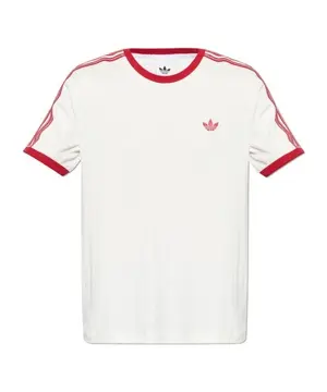 Adidas Originals Logo Embrodiered Crewneck T-shirt - White