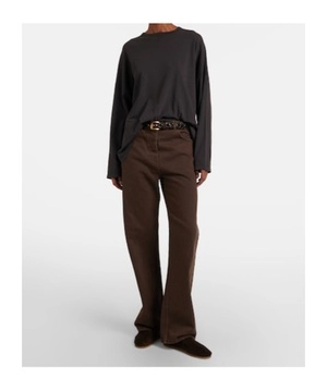 THE ROW Perrick Suede Flats