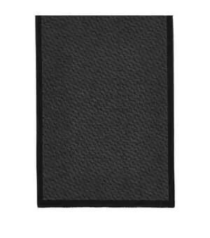 Saint Laurent Cashmere-silk Monogram Scarf - Black