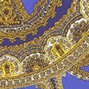 Saint Laurent Silk Paisley Print Scarf