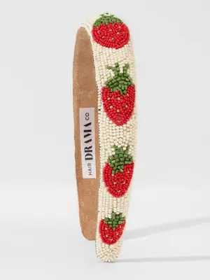 HAIR DRAMA CO Strawberry Fields Headband
