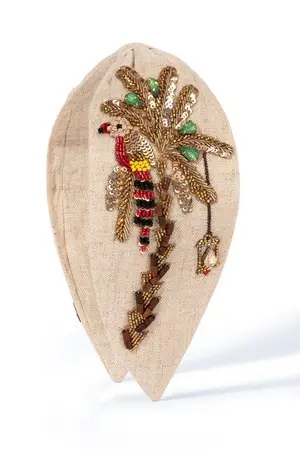 HAIR DRAMA CO Desert Palm Royale Embellished Headband